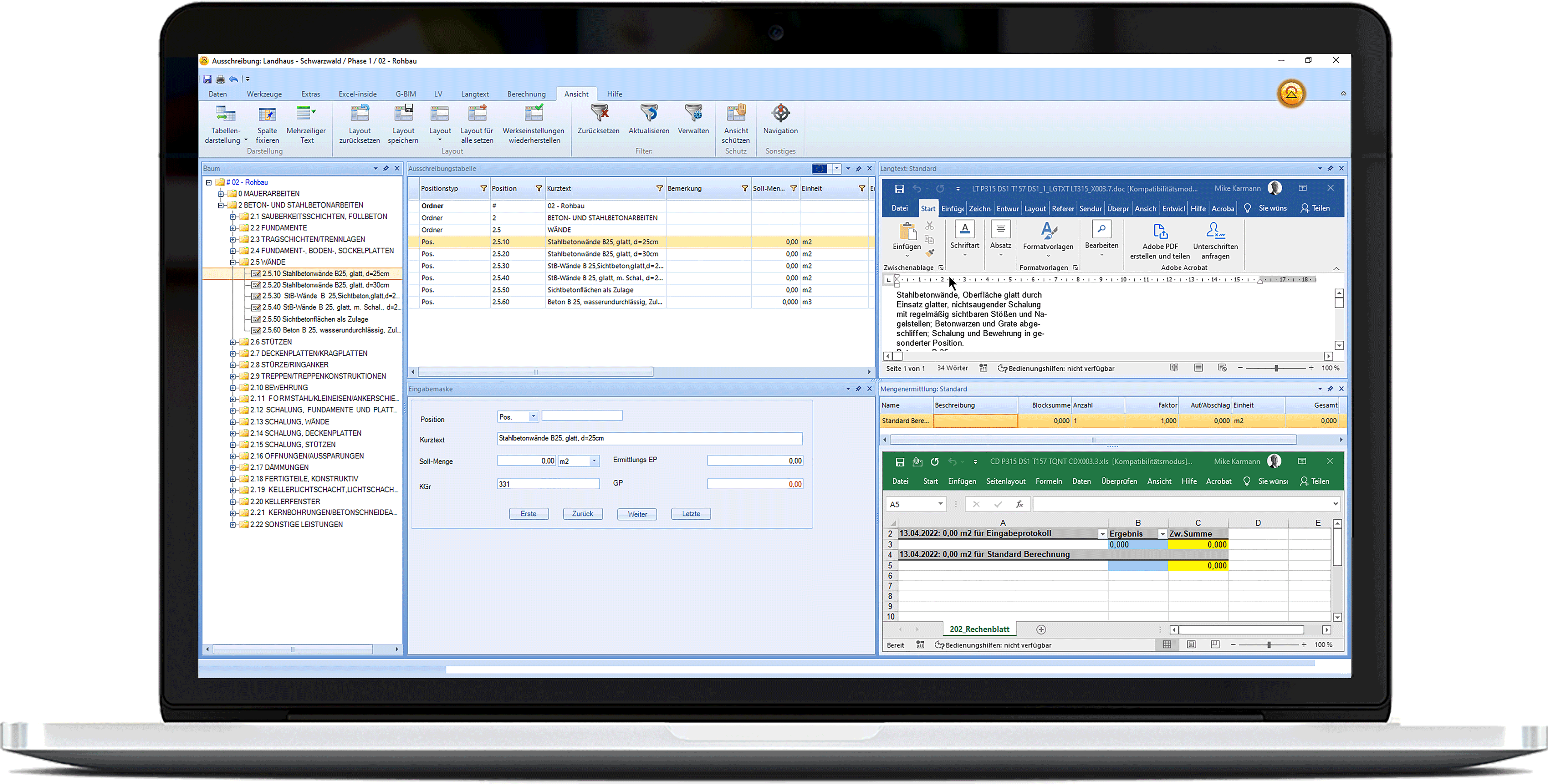 AVA-Software Bauausschreibungen | SIDOUN